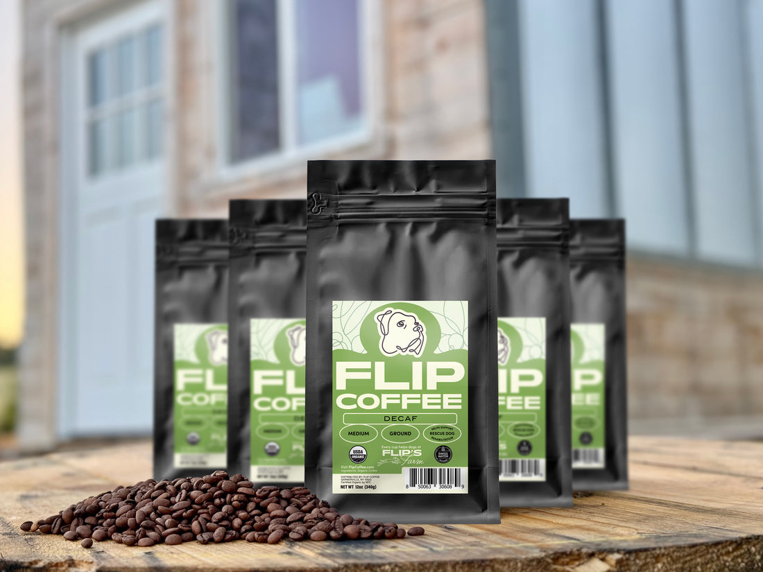 Decaf Roast USDA Organic 12 oz – Flip Coffee